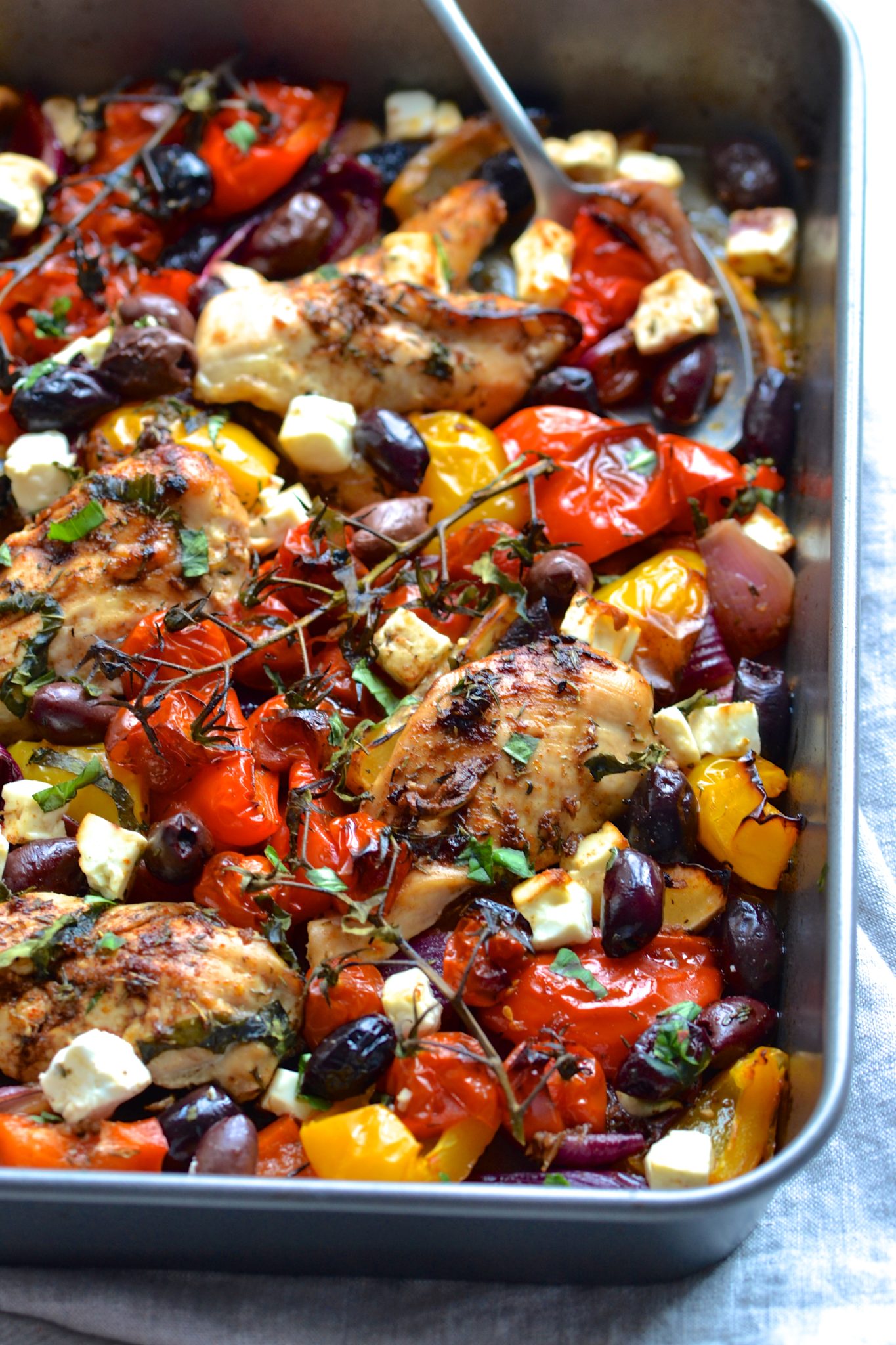 Greek Chicken Traybake Recipe Cart Greek Chicken Traybake Recipe Cart