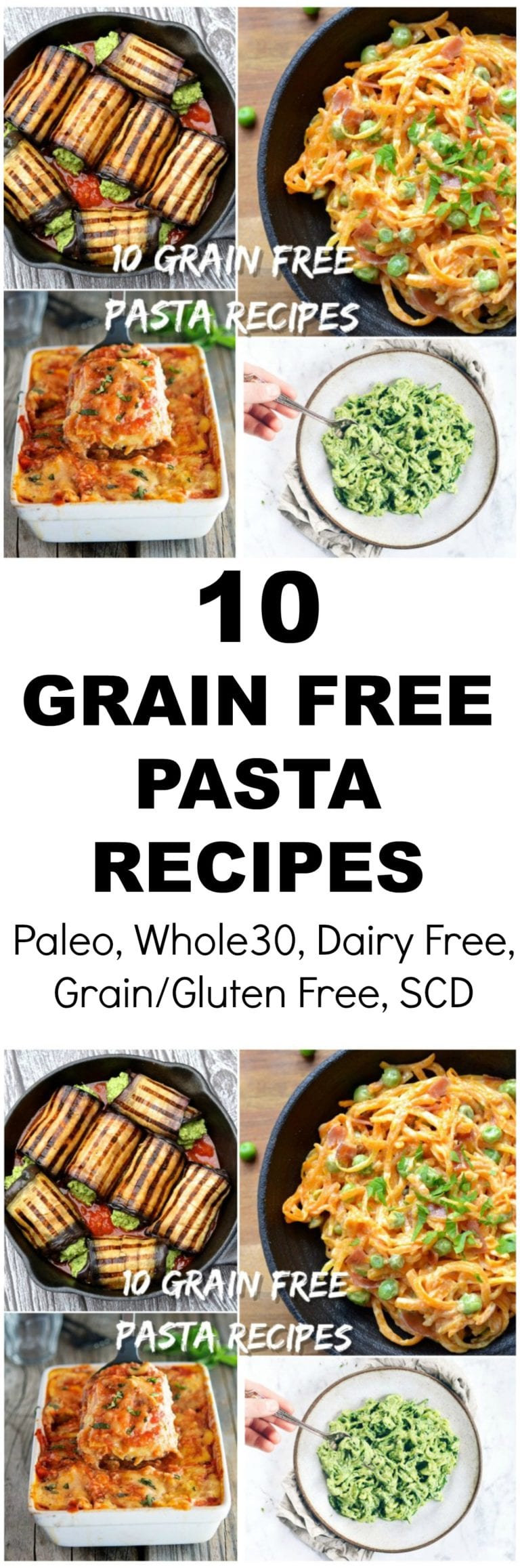 Top 10 Grain Free Pasta Recipes - Every Last Bite
