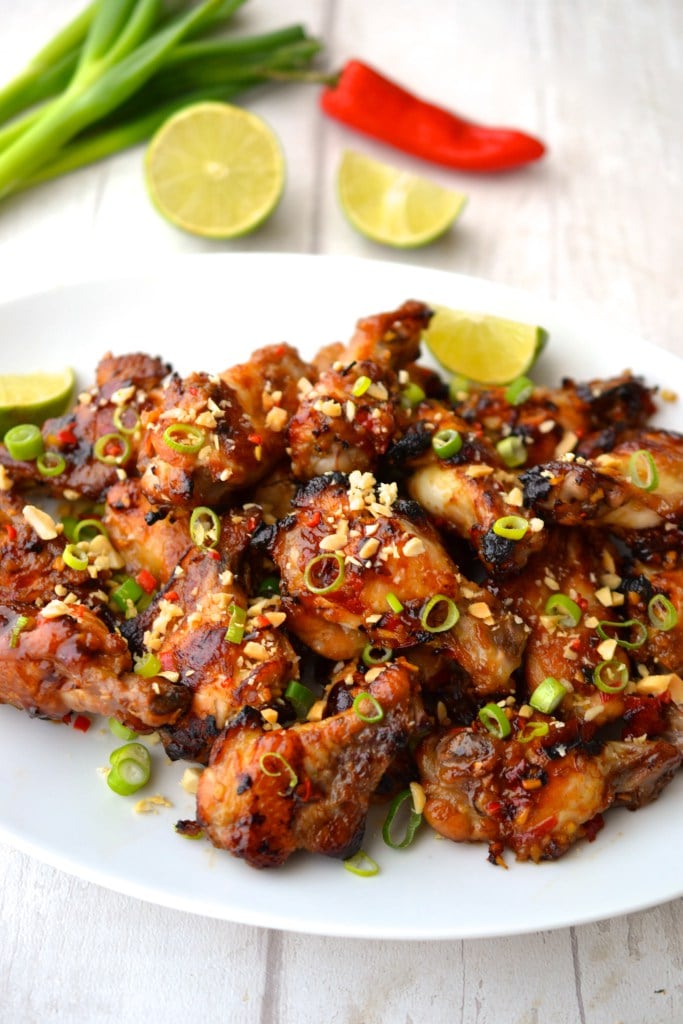 Sticky Honey & Ginger Chicken Wings (Paleo) - Every Last Bite