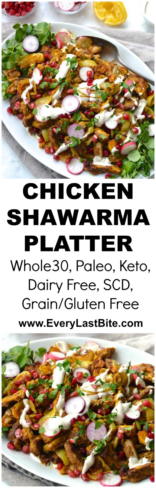 Chicken Shawarma Platter | Every Last Bite
