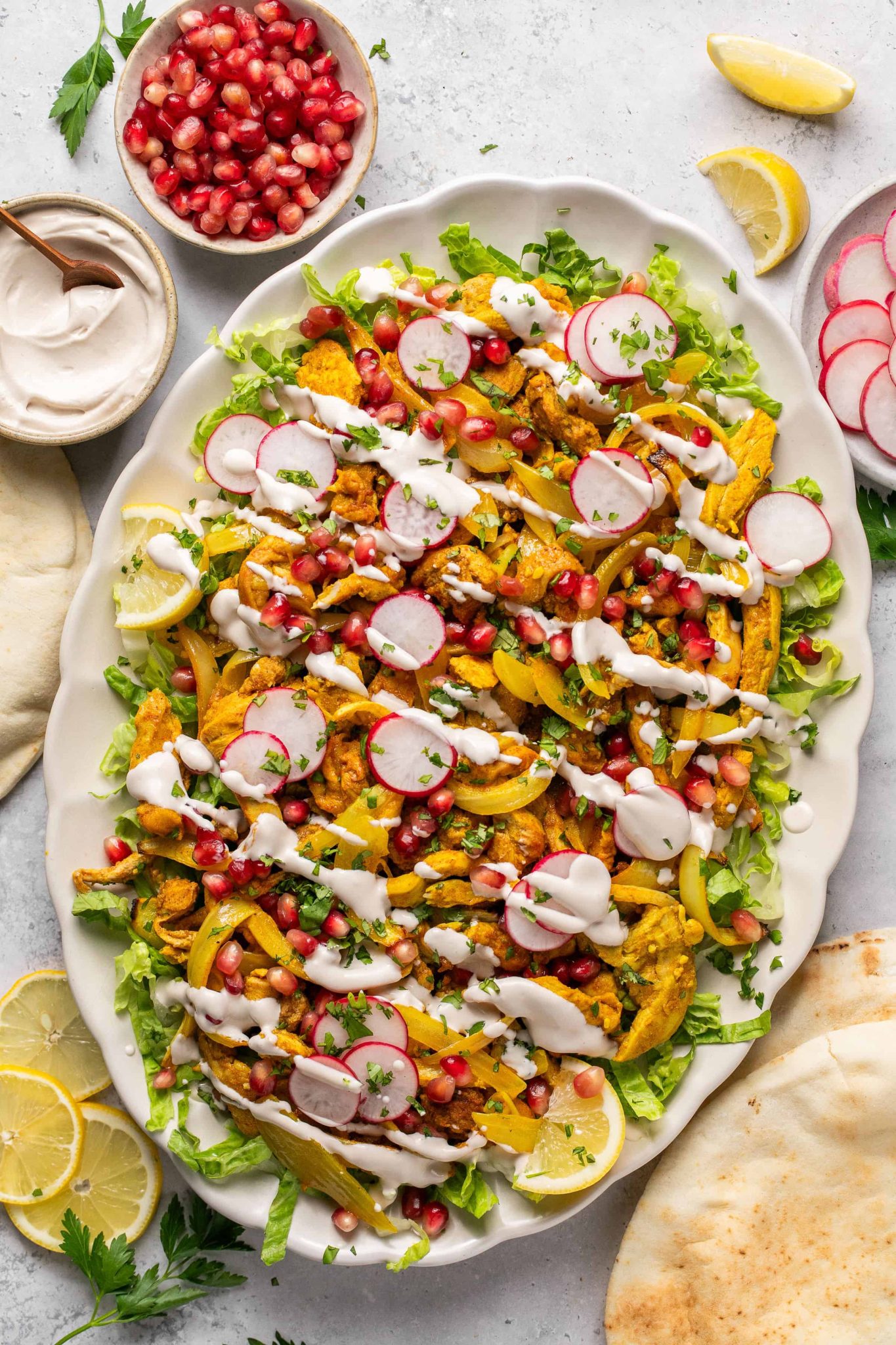 Chicken Shawarma Salad
