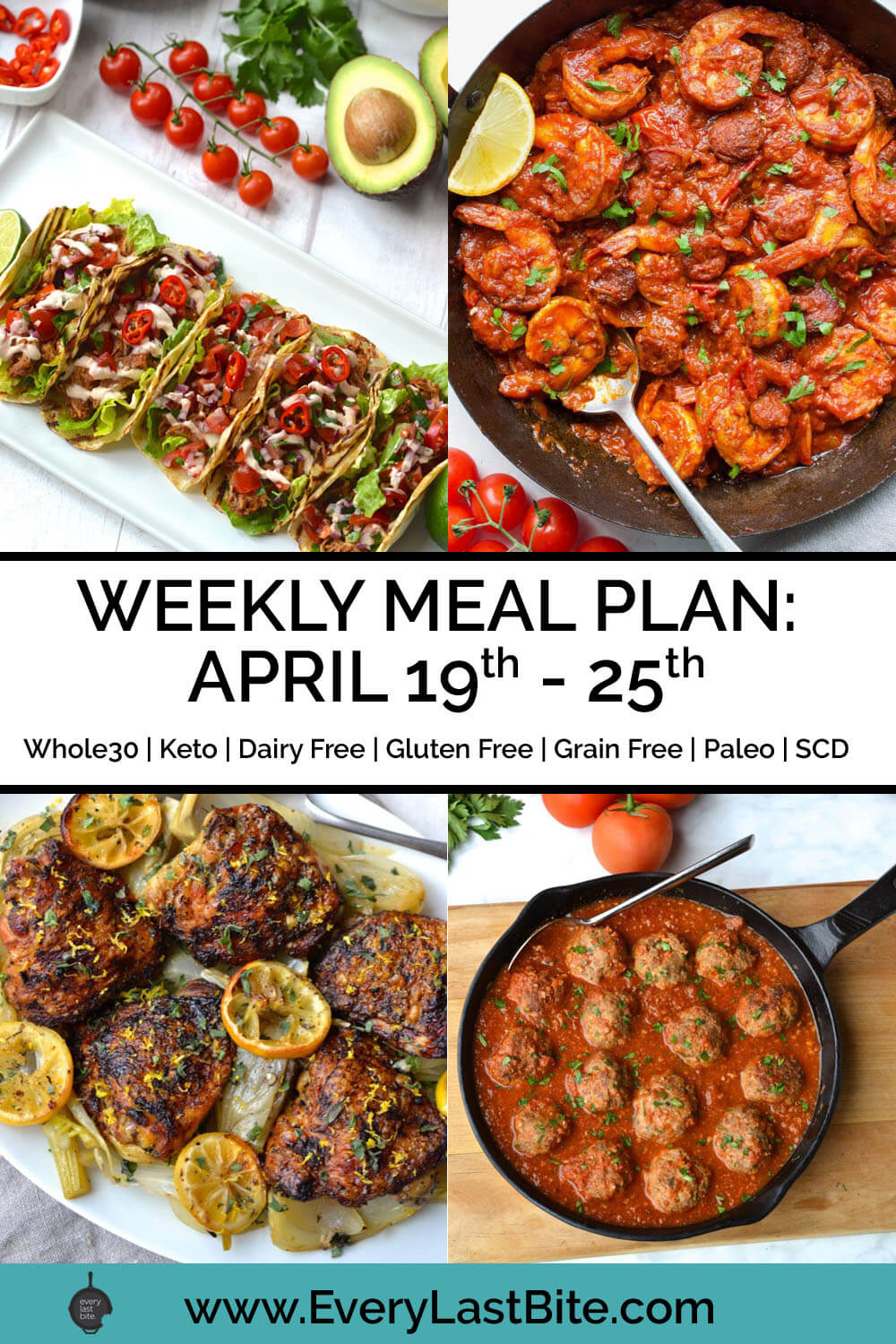 Whole30 Meal Plans Archives - Every Last Bite