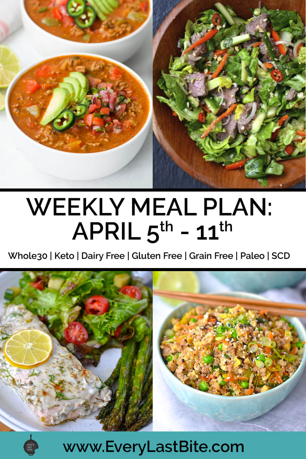 Whole30 Meal Plans Archives - Every Last Bite