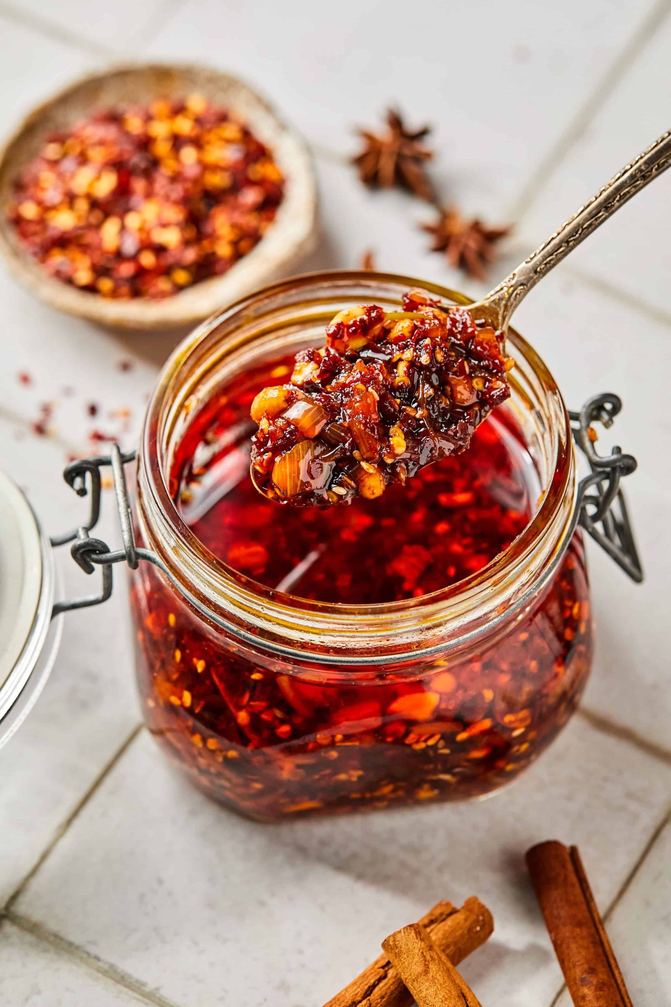 Homemade Chili Crunch (A Spicy Crispy Chili Oil)